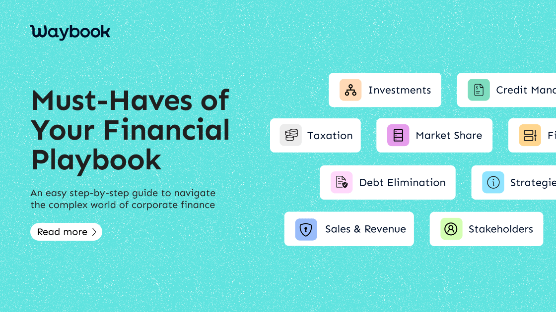 How to Create a Financial Playbook for SMEs | Waybook Blog